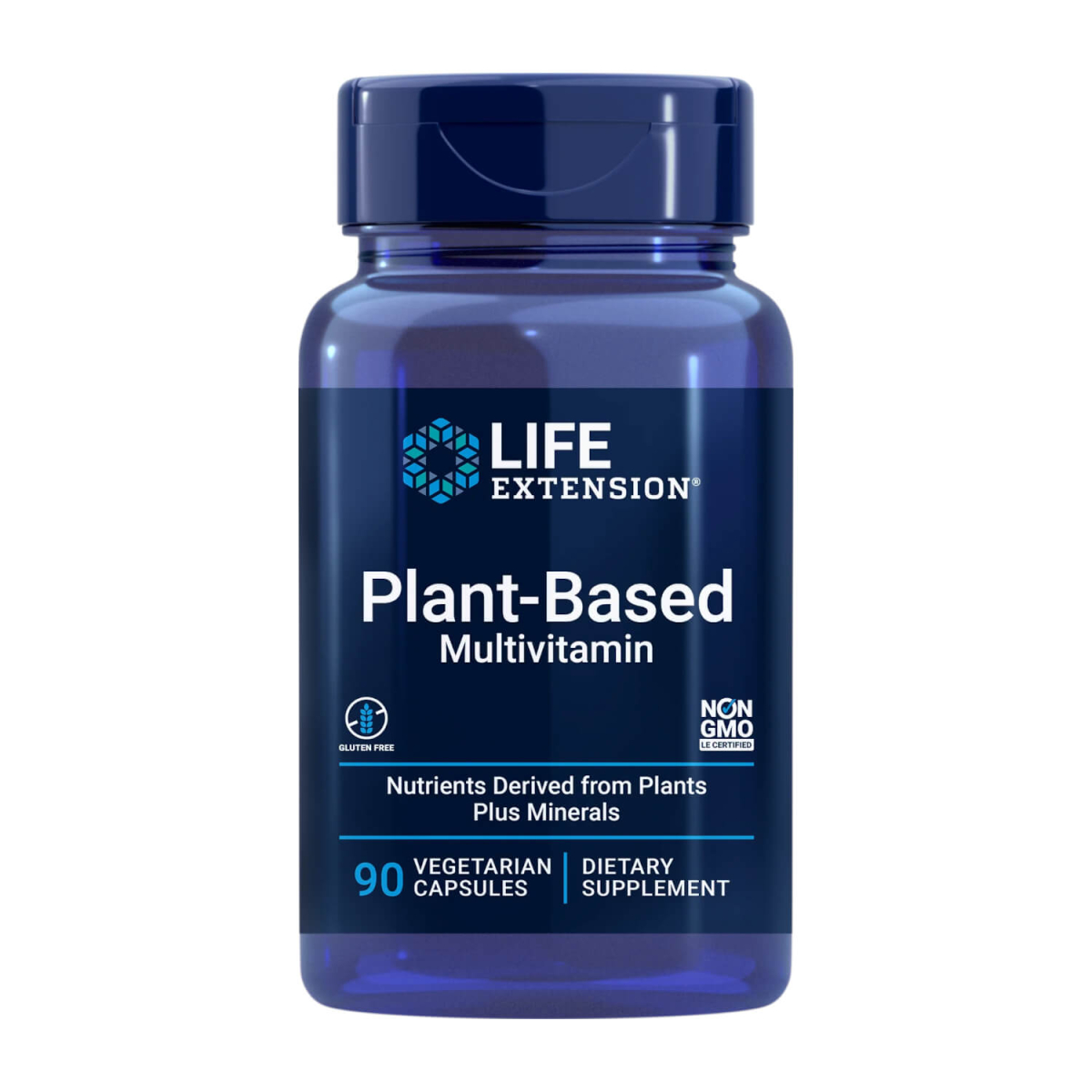 Plantebaseret multivitamin | 90 veganske kapsler | Holder din Krop Sund ...